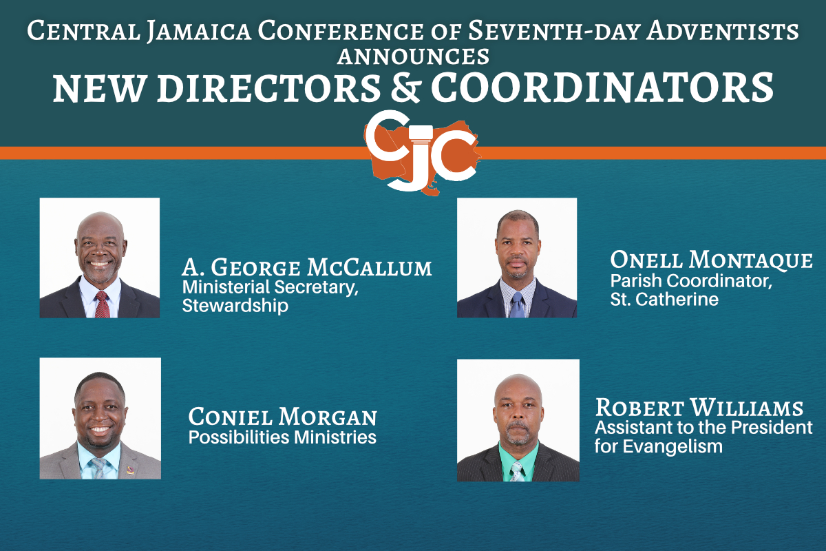 Central Jamaica Conference of Seventh-day Adventists :: CJC NEWS RELEASE: CJC Announces New ...