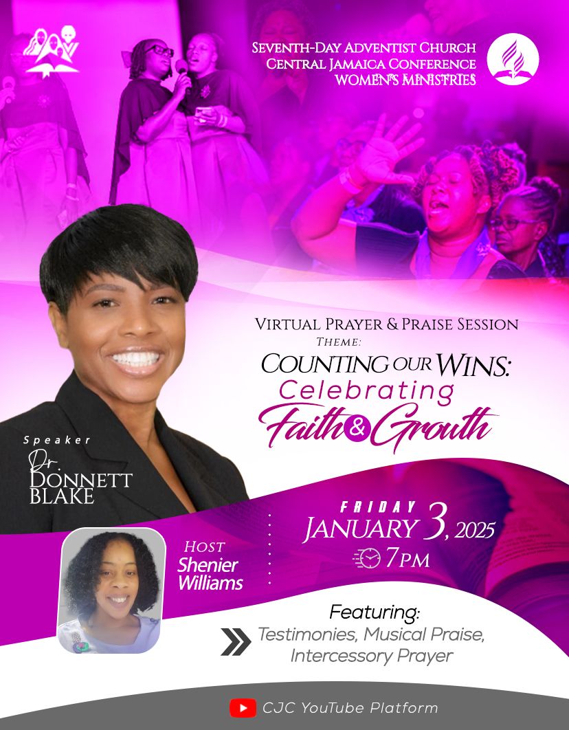 Central Jamaica Conference of Seventh-day Adventists :: Women's Ministries Virtual Prayer ...