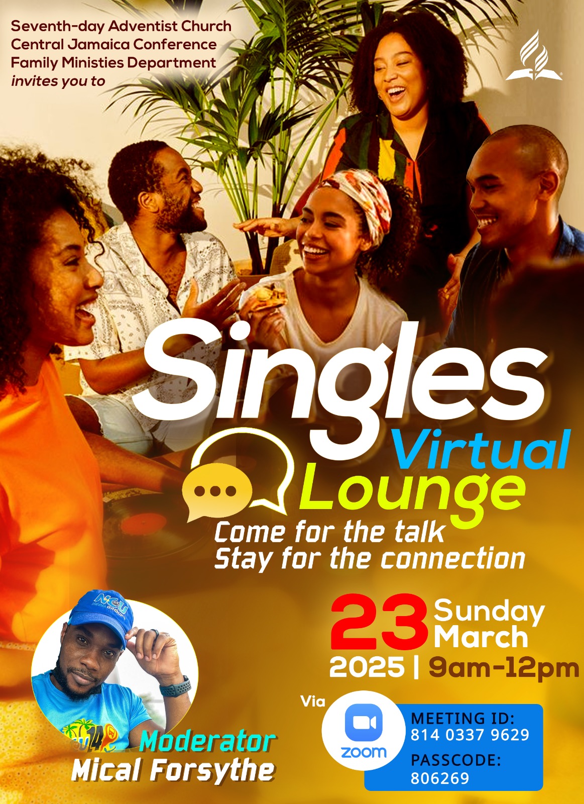 Central Jamaica Conference of Seventh-day Adventists :: Singles Virtual Lounge